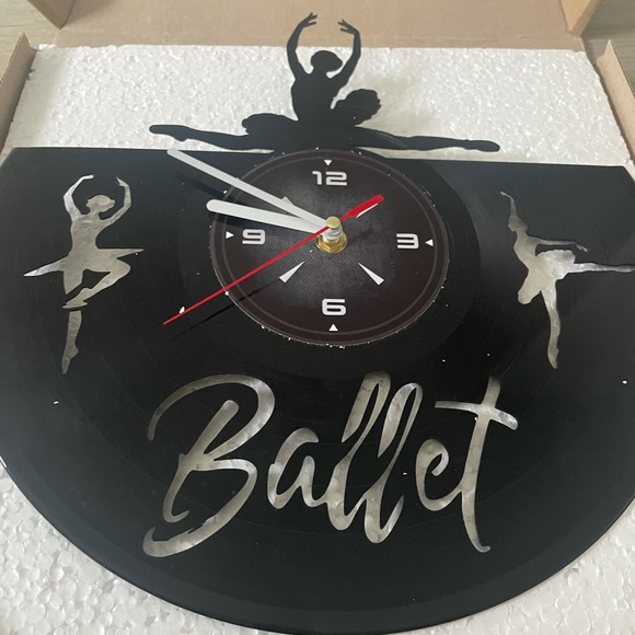 Wall Decor | Ballet Clock | Poshmark
